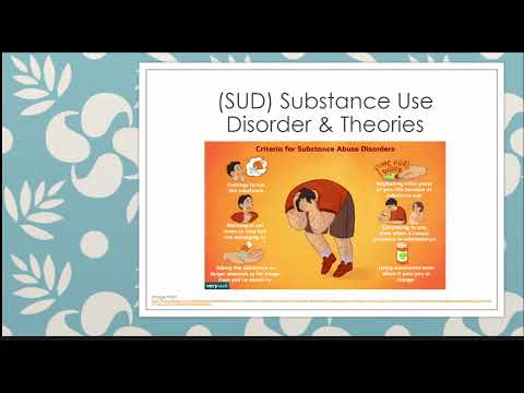 MHAW 2021: Substance Use Disorders - English