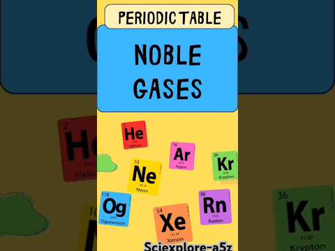 Noble gases.Noble gases and its importance.Periodic table noblegases.Easy explanation of noble gases