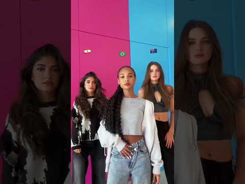 Now United ao som de "Menina do Job" 🌈 #nowunited #nourardakani #desiree #savannahclarke
