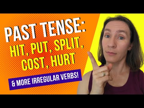 Master These TRICKY Past Tense Verbs in English