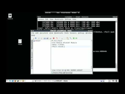 Fixing "SIOCSIFFLAGS Unknown error 132" with RTL8187 Drivers in VMware on BackTrack 4 RS2