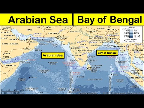 Arabian Sea vs Bay of Bengal Comparison in Hindi #Shorts #Short