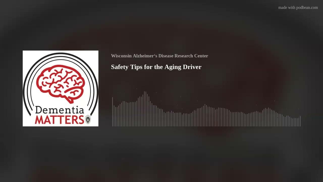 Safety Tips for the Aging Driver