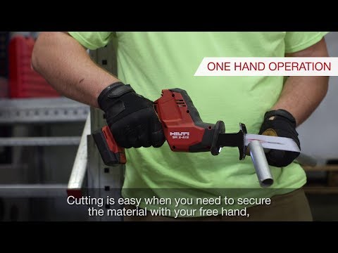 INTRODUCING Hilti SR 2-A12 Reciprocating Saw