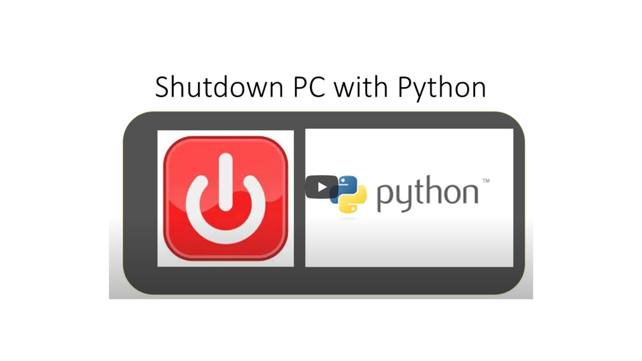 Python Script to Shutdown your PC | #python |  #programming | #program