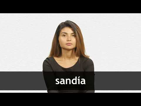 English Translation of “SANDÍA” | Collins Spanish-English Dictionary