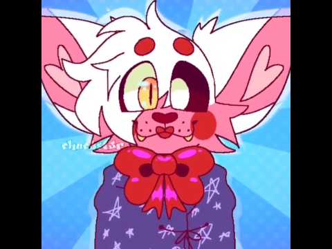 (JUMPSCARE WARNING) MANGLE FNAF AU DESIGN THING mostly a test #manglefnaf#fnaf#furry#animationmeme