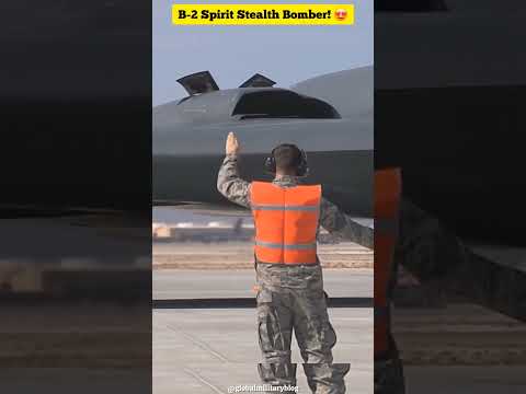 The B-2 per hour flight costs are around $135,000! 😳 #shorts #airforce #b2