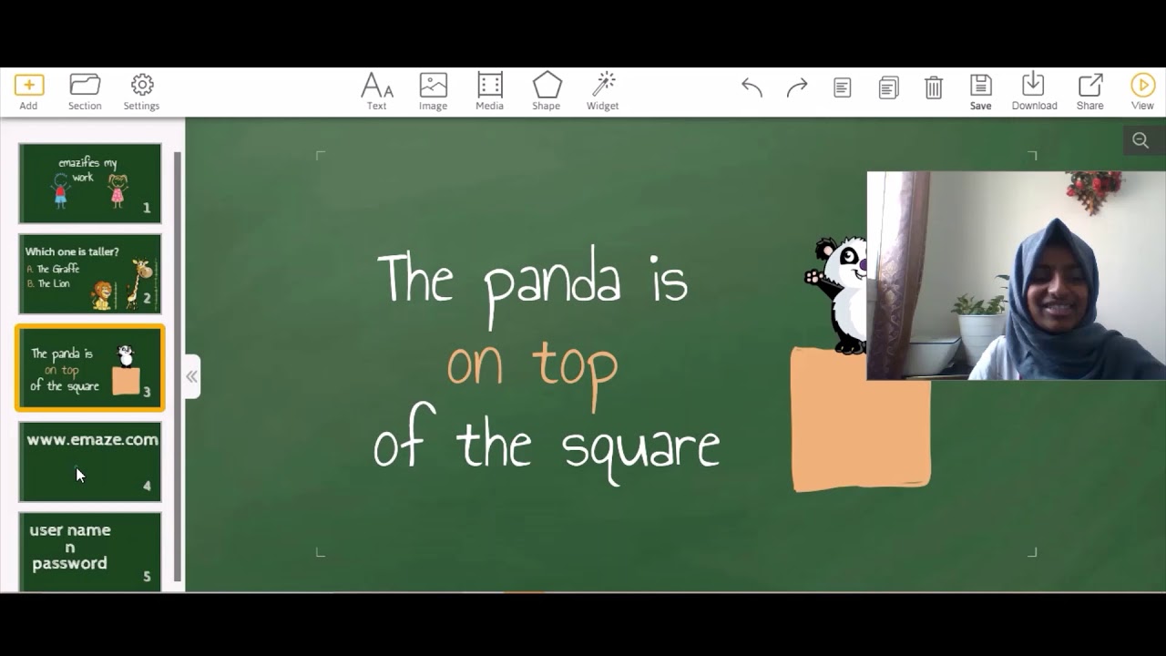 Emaze  - Amazing Digital Presentations  -  Fathima Noreen (Class 8E)