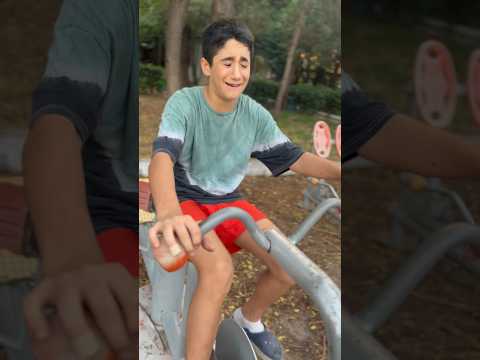 Park Bisikleti Tat Vermez #komik #baba #bisiklet #shorts