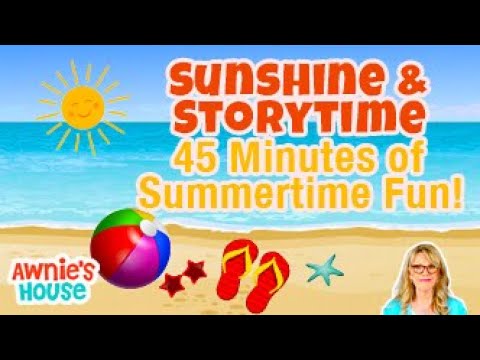 ☀️ 45 Minutes of Summer Story Favorites! Summertime Compilation Kid's Books Read Aloud 🏖️