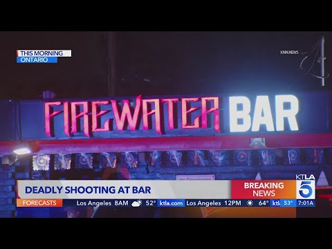Man shot dead in front of San Bernardino County bar