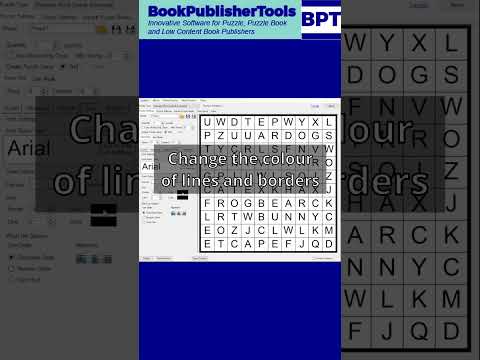 Styling Wordsearch