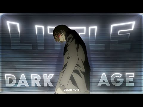 Death Note - Little Dark Age [Edit/AMV] 4K + Free PF