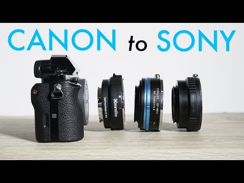 Best Canon Lens to Sony Adapters