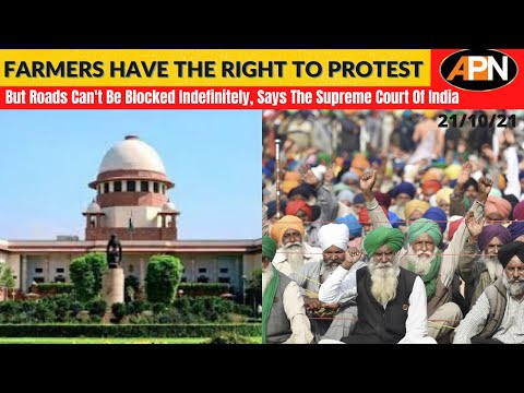 The SC Asks Farmers Union To File Response On Petition Against Them - Live News