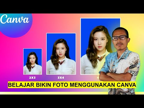 MATERI : BIKIN FOTO DENGAN APLIKASI CANVA LANGSUNG CETAK! MUDAH DAN CEPAT 100%