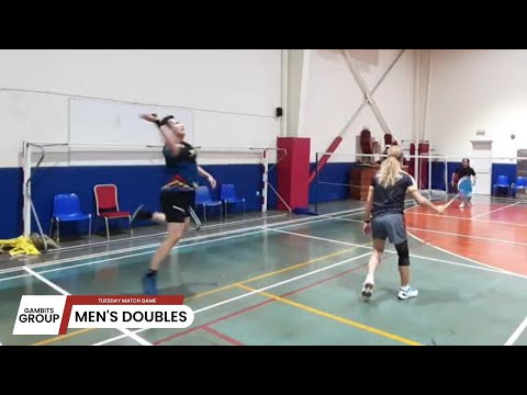 GAMBITS GROUP TUESDAY MATCH MEN'S DOUBLES ELMER & DARREN VS MIGS & REJIN