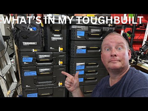 WHATS IN MY TOUGHBUILT STACKTECH boxes. #toughbuilt #stacktech