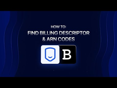 How To Find Your Billing Descriptor & ARN Codes In Braintree