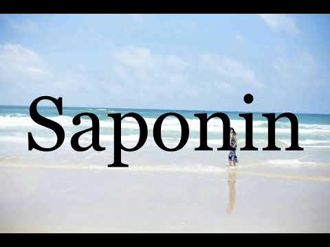 How To Pronounce Saponin🌈🌈🌈🌈🌈🌈Pronunciation Of Saponin