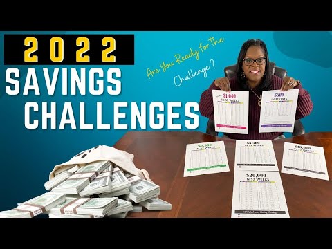 2022 Saving Challenges for All Budgets/ FREE PRINTABLES TO SAVE MONEY