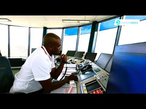 Inside the Control Tower with Brawell Bushuru - Kenyan Air Traffic Controller on St Helena Island