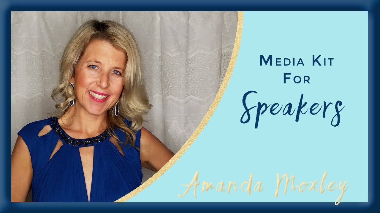 Media Kit for Speakers