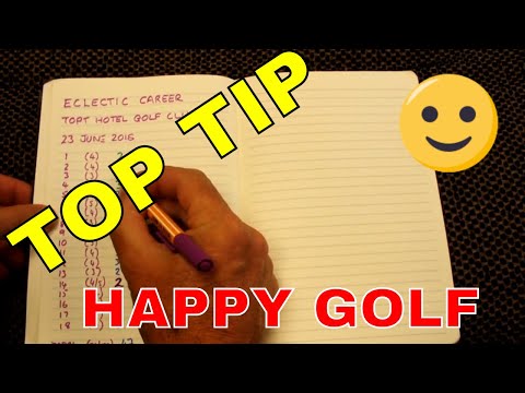 Enjoy your Golf more by using this simple trick - Turn a bad round into a positive one