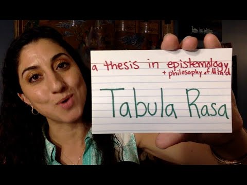 Dr. Sahar Joakim, What is tabula rasa?