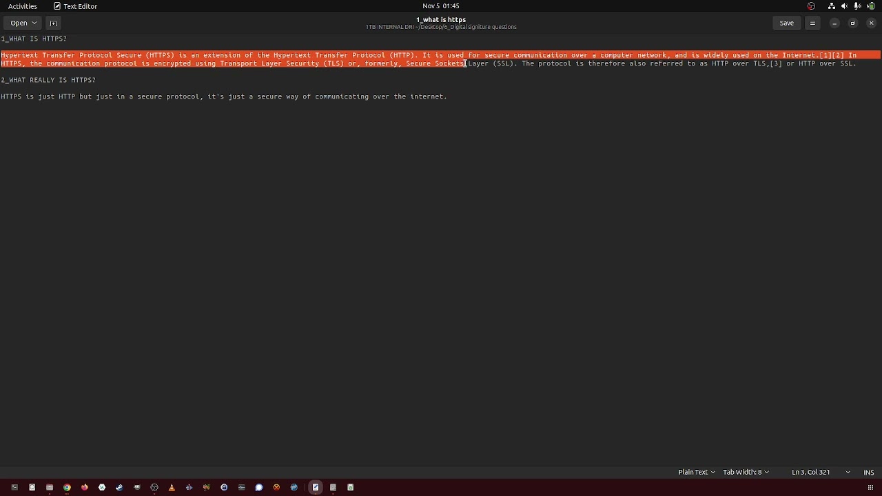 208 what is Hypertext Transfer Protocol Secure or HTTPS?