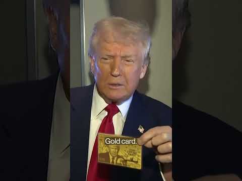 Trump Unveils ‘Gold Card’ Visas for Investors Who Pay $5 Million