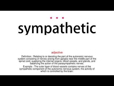 How to pronounce sympathetic - Vocab Today