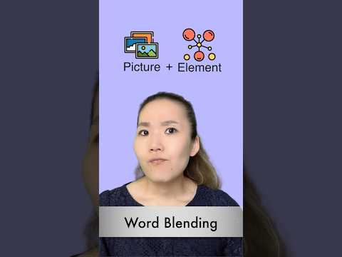Blended Words in English #sarahmembrey #learnenglish #vocabulary