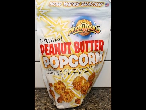 MoonRocks Peanut Butter Popcorn Review