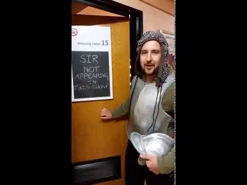 A behind-the-scenes tour of my stage debut in the Monty Python musical, Spamalot