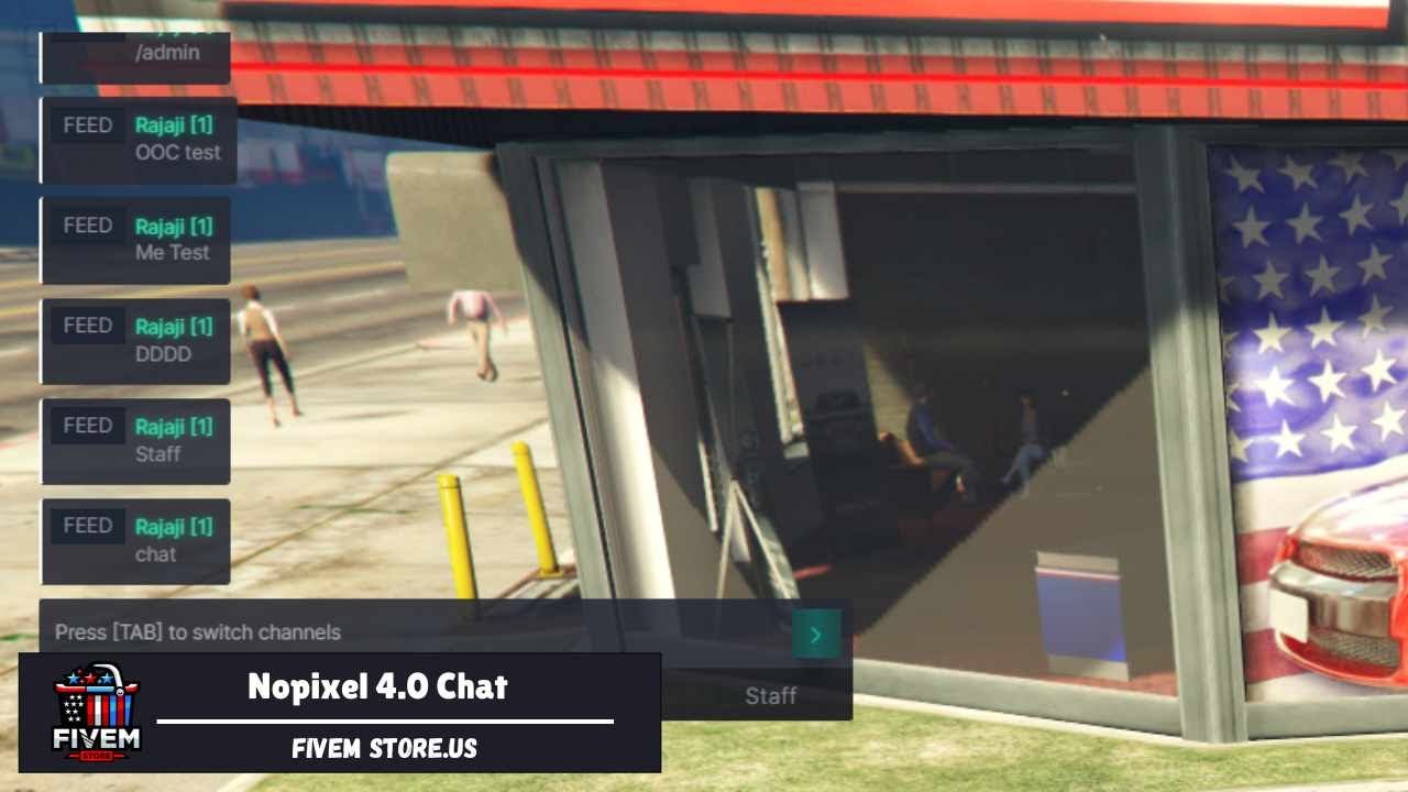 FiveM Chat script #fivem #nopixel #script