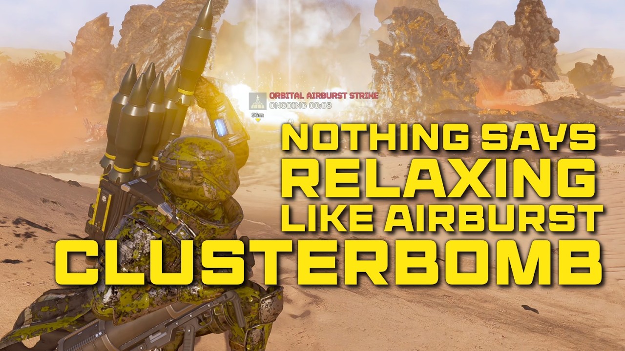 CLUSTERBOMBING THE VACATION DESTINATION | Helldivers 2