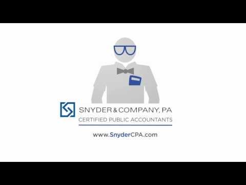 Small Business Accounting & Bookkeeping Specialists - Snyder & Company CPA's