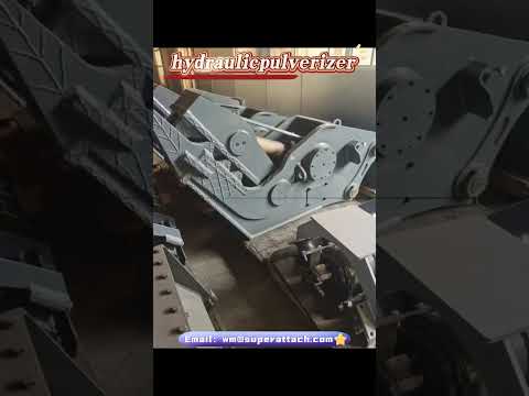 How Our Hydraulic Pulverizer Saves 50% Demolition Time Factory Direct#hydraulicpulverizer #excavator