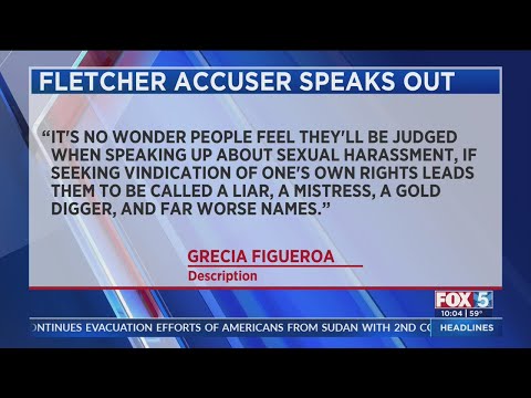 Fletcher Accuser Speaks Out