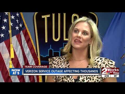 Verizon service outage affecting thousands