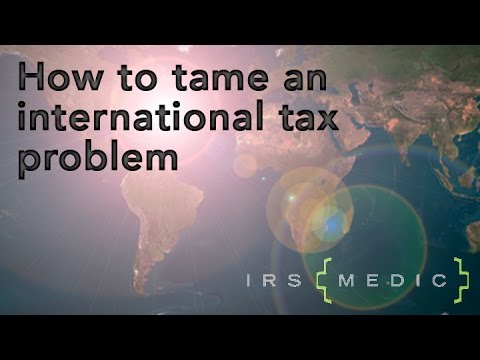 Getting help for international tax issues