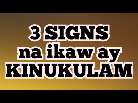 3 SIGNS Na ikaw ay KINUKULAM | Malinaw na Dahilan at Protection @dreamsmaster1818