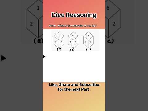 What's the SECRET Number on a Standard Dice that's OPPOSITE of 2?