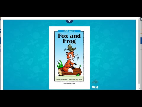 Fox and Frog by Joe Slade read aloud from Yosef for kids