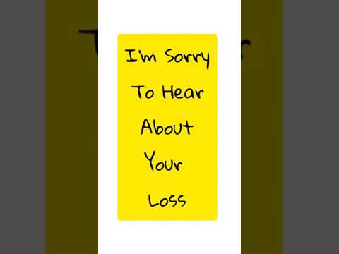 Useful sentences to say Condolence #shorts