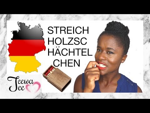 THE 8 HARDEST GERMAN WORDS TO PRONOUNCE | Teewa Tee