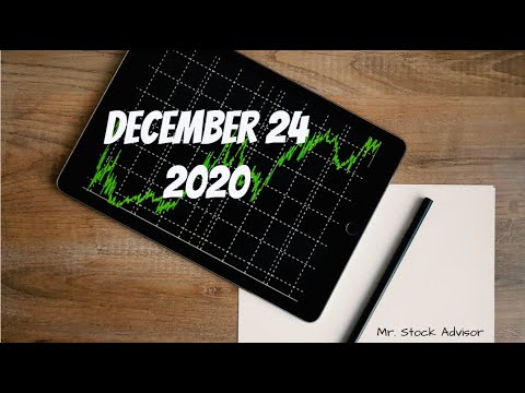 Stocks For - December 24, 2020 | Mr. Stock Advisor
