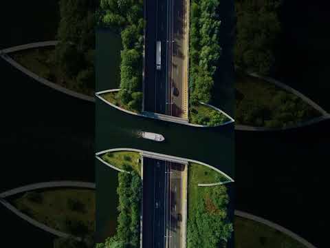 🇳🇱 Унікальний водний міст у Нідерландах